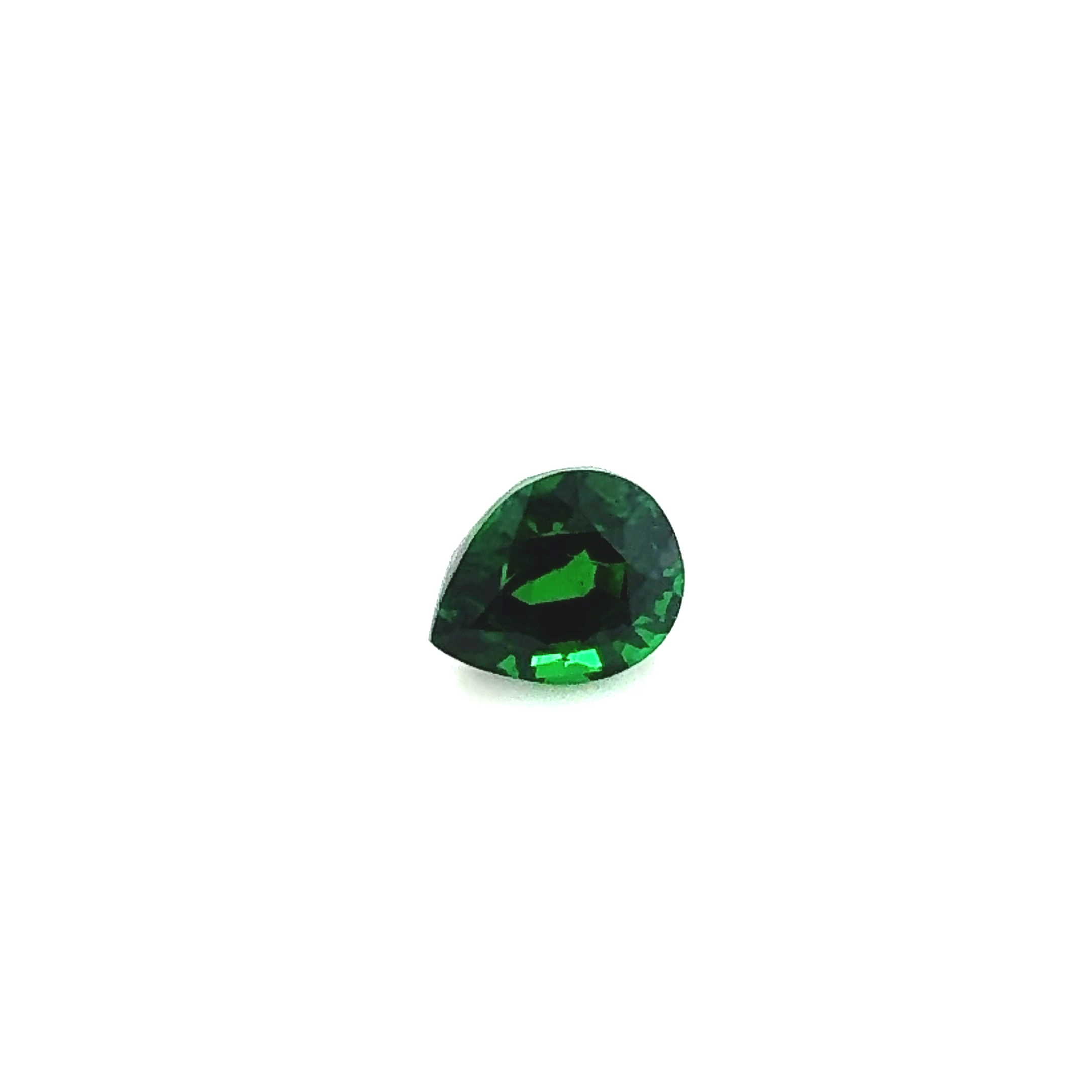 Tsavorite - Tear drop shape or Pear shape - Ministry of Gems